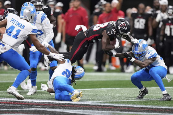 Serious injury to safety Morice Norris bring early end to Lions-Falcons preseason game