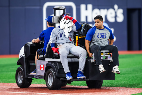 Cubs catcher Miguel Amaya, back from injury, suffers another one in his ...