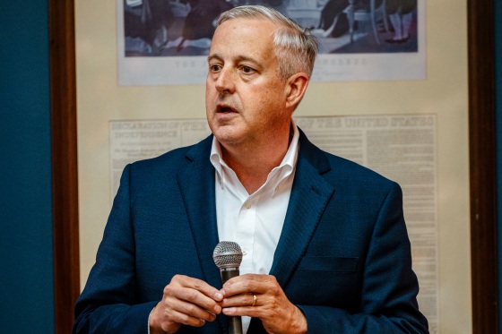 Michael Whatley ties himself closely to Trump in the early stages of ...