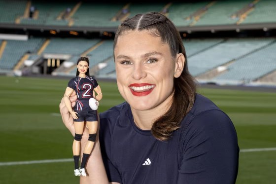 Barbie unveils Ilona Maher doll to 'reflect the build of many strong ...