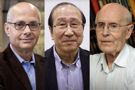 U.S. scientist among trio awarded chemistry Nobel for developing new molecular architecture