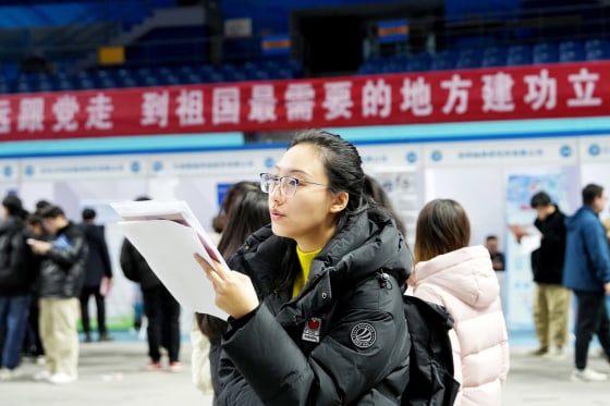 China woos foreign tech talent, fanning its graduates’ unemployment fears