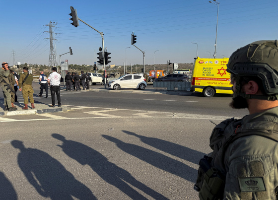 Car ramming and stabbing attack in West Bank kills Israeli, 71