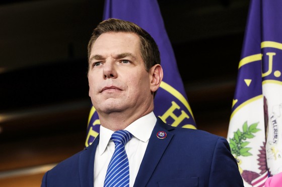Eric Swalwell sues Trump official over mortgage fraud accusations
