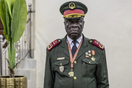 General Horta Nta Na Man sworn in as Guinea-Bissau's transitional president after coup, army says