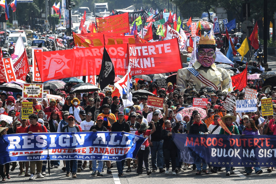 Thousands in Philippines protest corruption and demand return of stolen ...