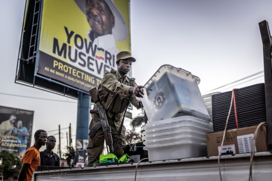 Uganda votes in tense election seen as test of President Museveni's ...