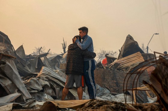 Wildfires race across Chile, killing 18 and forcing thousands to flee