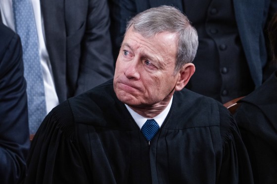 Chief Justice John Roberts says justices aren’t ‘political actors’