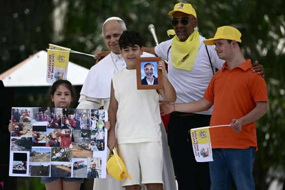 Pope Leo meets families of youth lost to illegal toxic waste dumping in ...