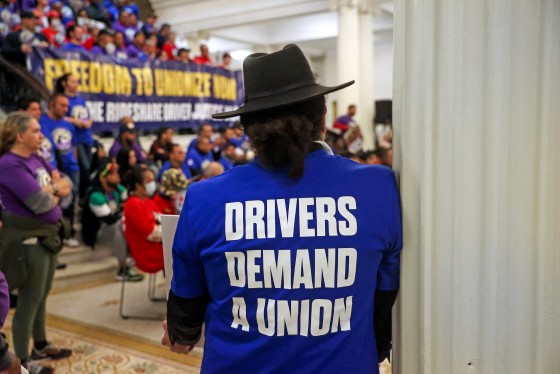 Ride-share drivers union in Massachusetts says it’s the first to be ...
