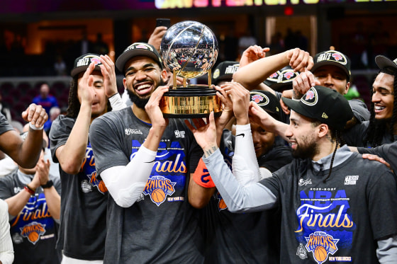 Trump says he may attend Knicks’ NBA Finals game in New York