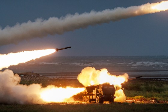 Taiwan test fires U.S. rocket system for the first time toward Chinese ...