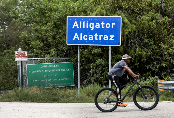 Detainees at Florida’s ‘Alligator Alcatraz’ moved to other facilities ...