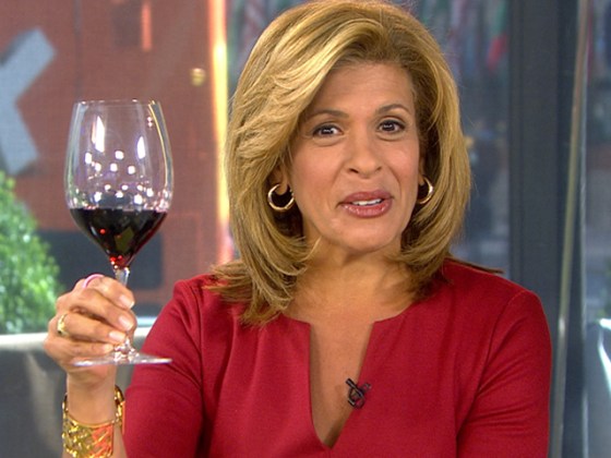 Hoda returns, demands bigger glass of wine