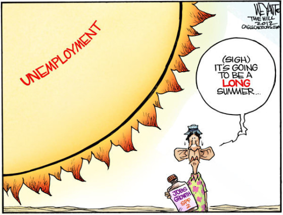 July was a scorcher, even for cartoonists