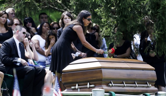 Funeral for a New Jersey soldier killed in Afghanistan