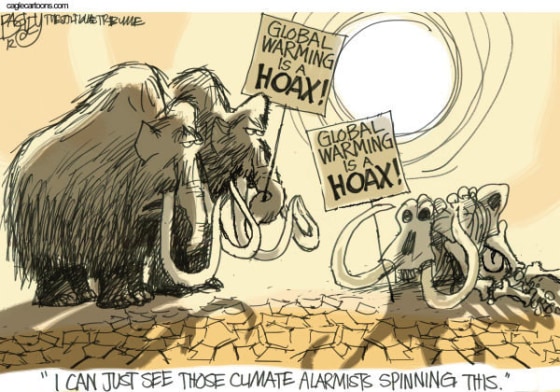 Five cartoons about widespread drought