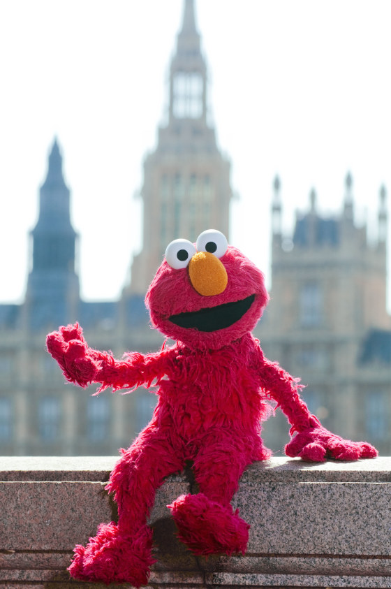 Elmo's burning desire: To carry the Olympic flame