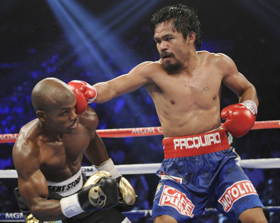 Timothy Bradley wins welterweight title fight against Manny Pacquiao in ...
