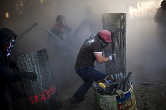 Replacing pickets with missiles: Spanish mining protests grow violent