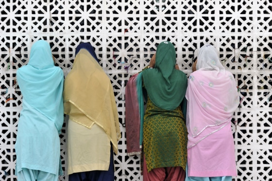 Kashmiri Muslims celebrate Mehraj-u-Alam
