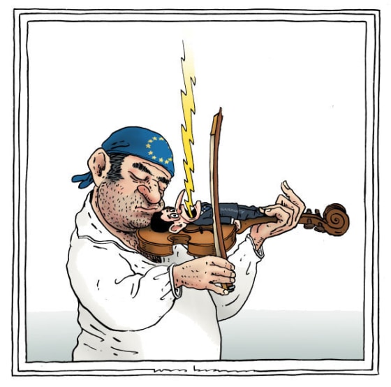 French President Sarkozy Is Out: Five Cartoons