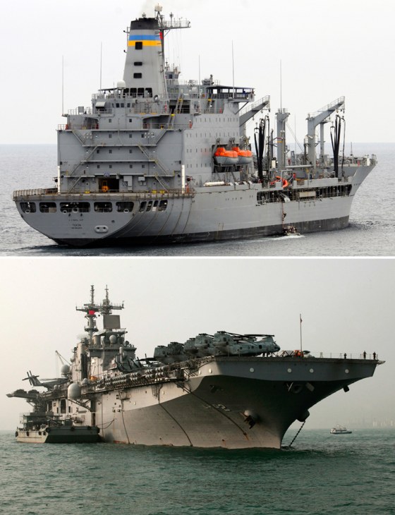 US Navy ships collide off California coast after 'steering malfunction'