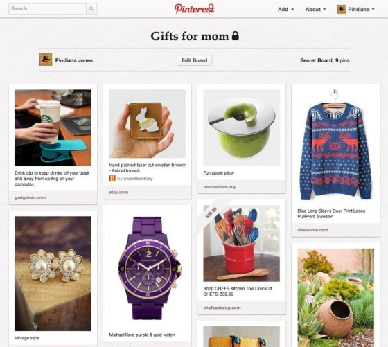 Pinterest introduces Secret Boards, just in time for the holidays