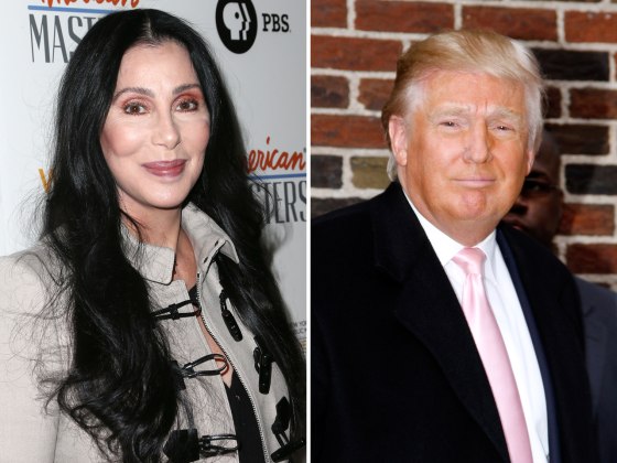 Cher mocks Donald Trump's hair, he disses her plastic surgery