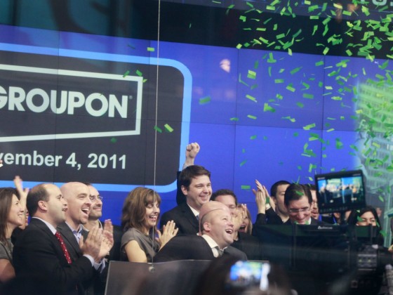 The shine is coming off Groupon shares