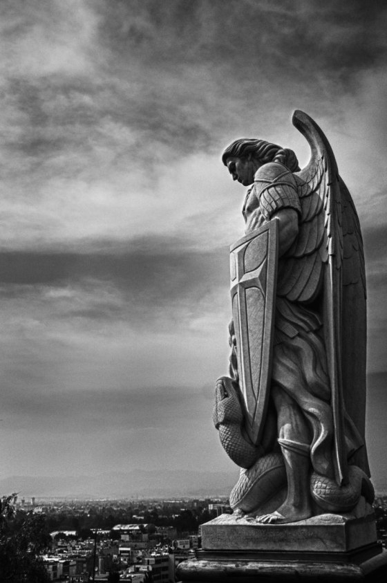 Travel photo of the day: St. Michael watches over Mexico City