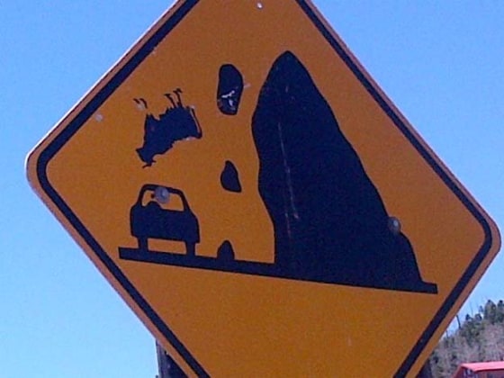 And the winner of the wacky road signs contest is ...