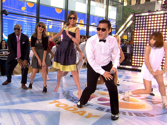 'Gangnam Style' rapper PSY horses around on TODAY