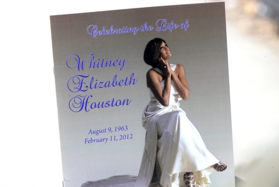 Family, friends, stars celebrate, say goodbye to Whitney Houston