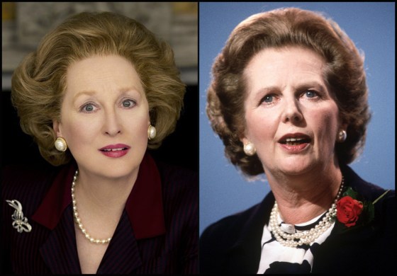 Meryl Streep as Margaret Thatcher