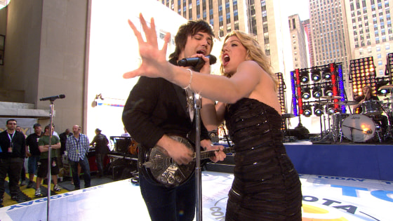 The Band Perry light up the TODAY plaza with hits, raucous energy