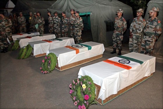India accuses Pakistan over cross-border raid that killed five soldiers