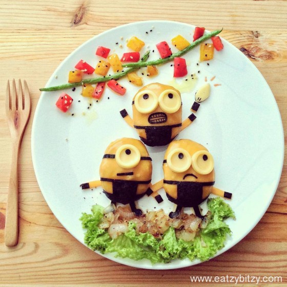 Fun with food: Cool plates turn mom into Instagram star