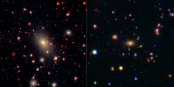 'Cannibal' monster galaxies lose appetites as they age