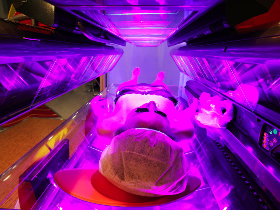 Pasty versus crispy: Too many high school girls use tanning booths
