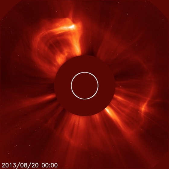 Sun fires solar storm directly toward Earth -- at 2 million mph