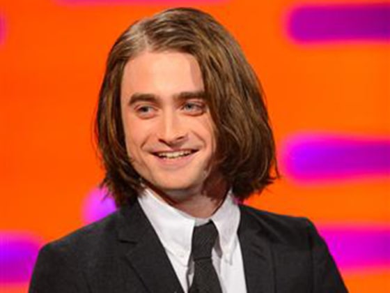 Harry? Hairy! Daniel Radcliffe sports long locks for next role
