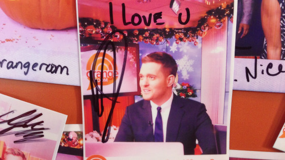TODAY's Snap: Michael Buble