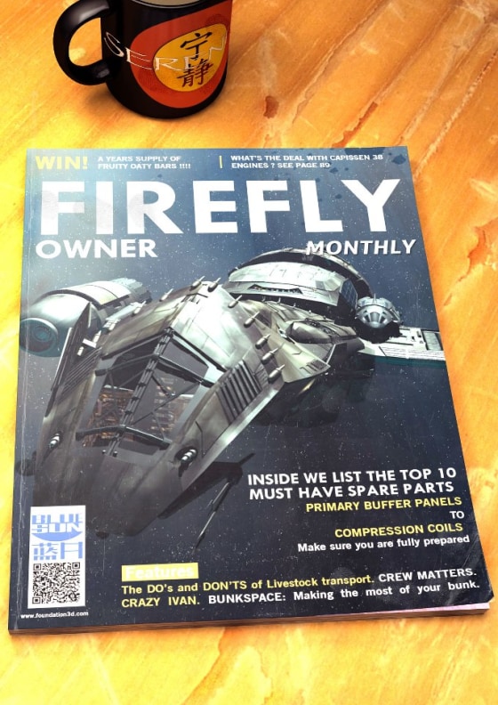 Pre-caffeine tech: Facebook unfriending, 'Firefly' magazine!