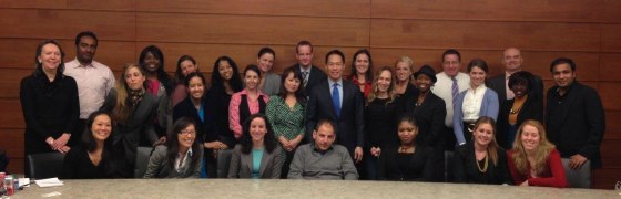 Richard Lui hosts seminar for the United Nations Association