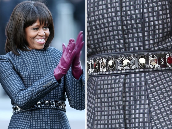 DIY: Michelle Obama's embellished J.Crew belt