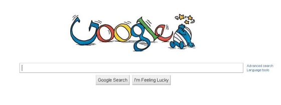 Today's Google doodle: Mr. Men and Little Miss