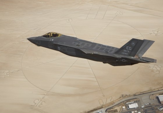 Pentagon grounds all F-35 strike fighters over crack in engine blade