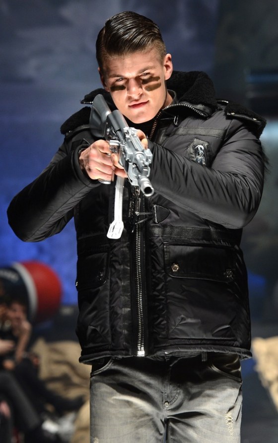 Offensive? Gun-themed fashion show criticized